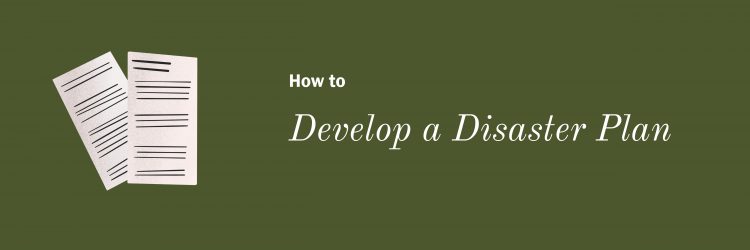 How to Develop a Disaster Plan - MGNSW