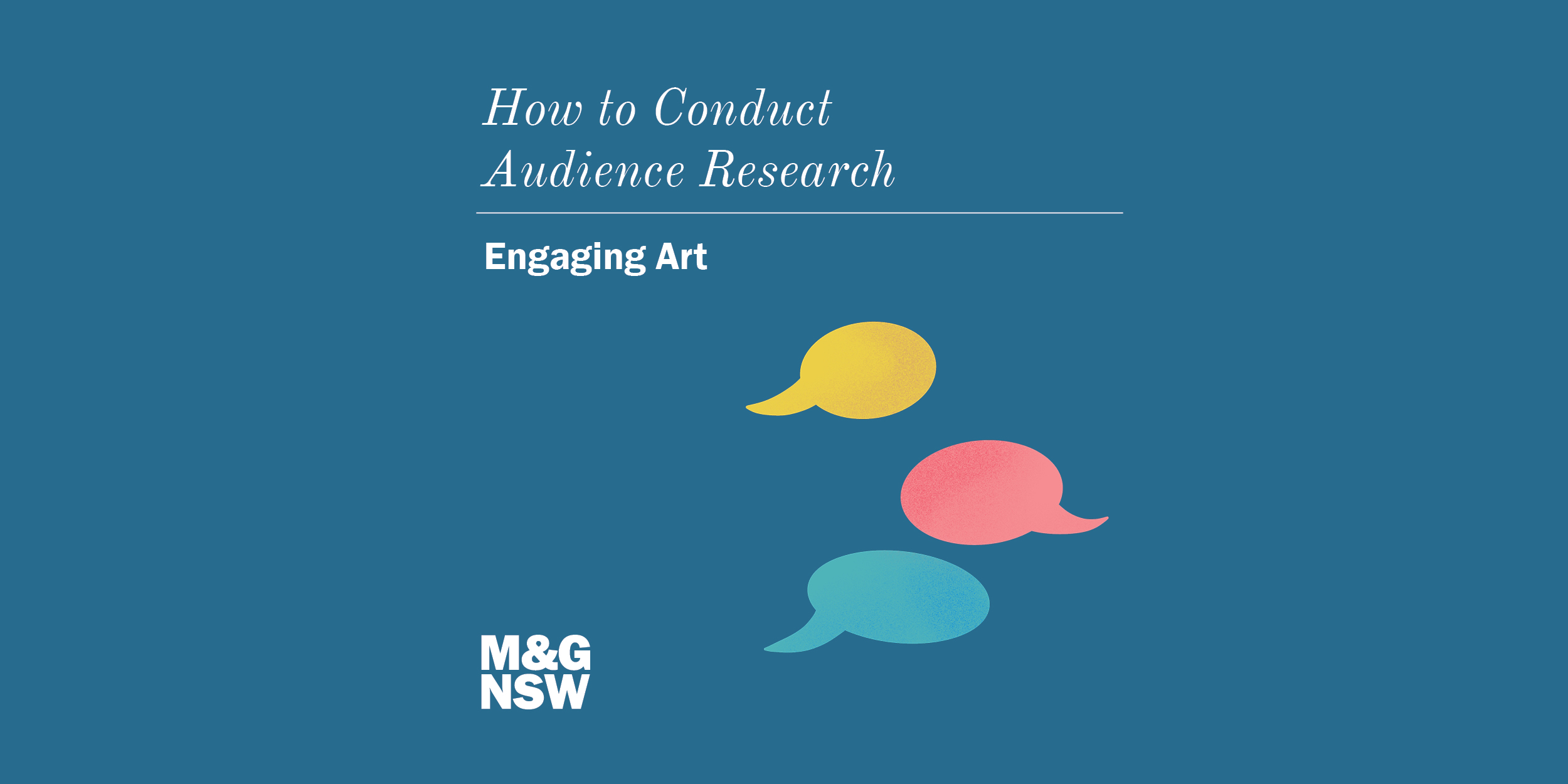 How to Conduct Audience Research - MGNSW