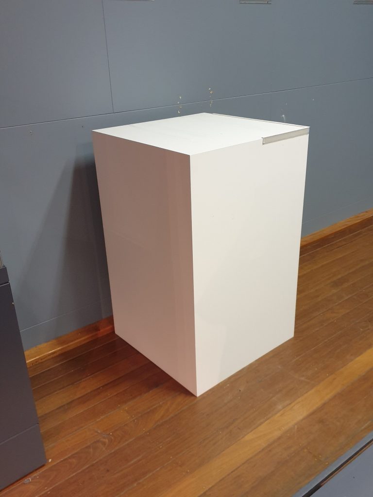 Free Museum Plinths and Acrylic Lids from Sydney University Museums - MGNSW