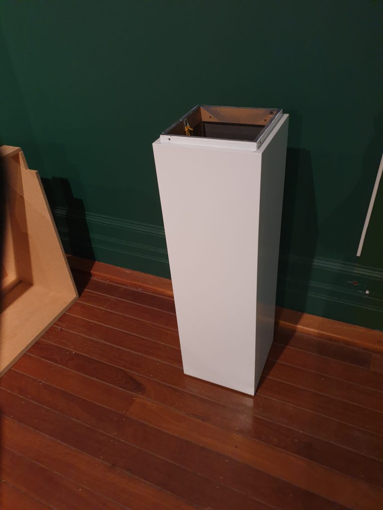 Free Museum Plinths and Acrylic Lids from Sydney University Museums - MGNSW