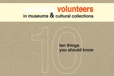 Managing Volunteers in Museums & Cultural Collections - MGNSW