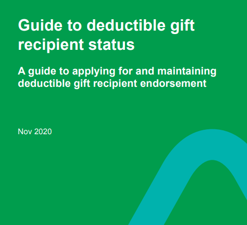 Guide to Deductible Gift Recipient Status - MGNSW